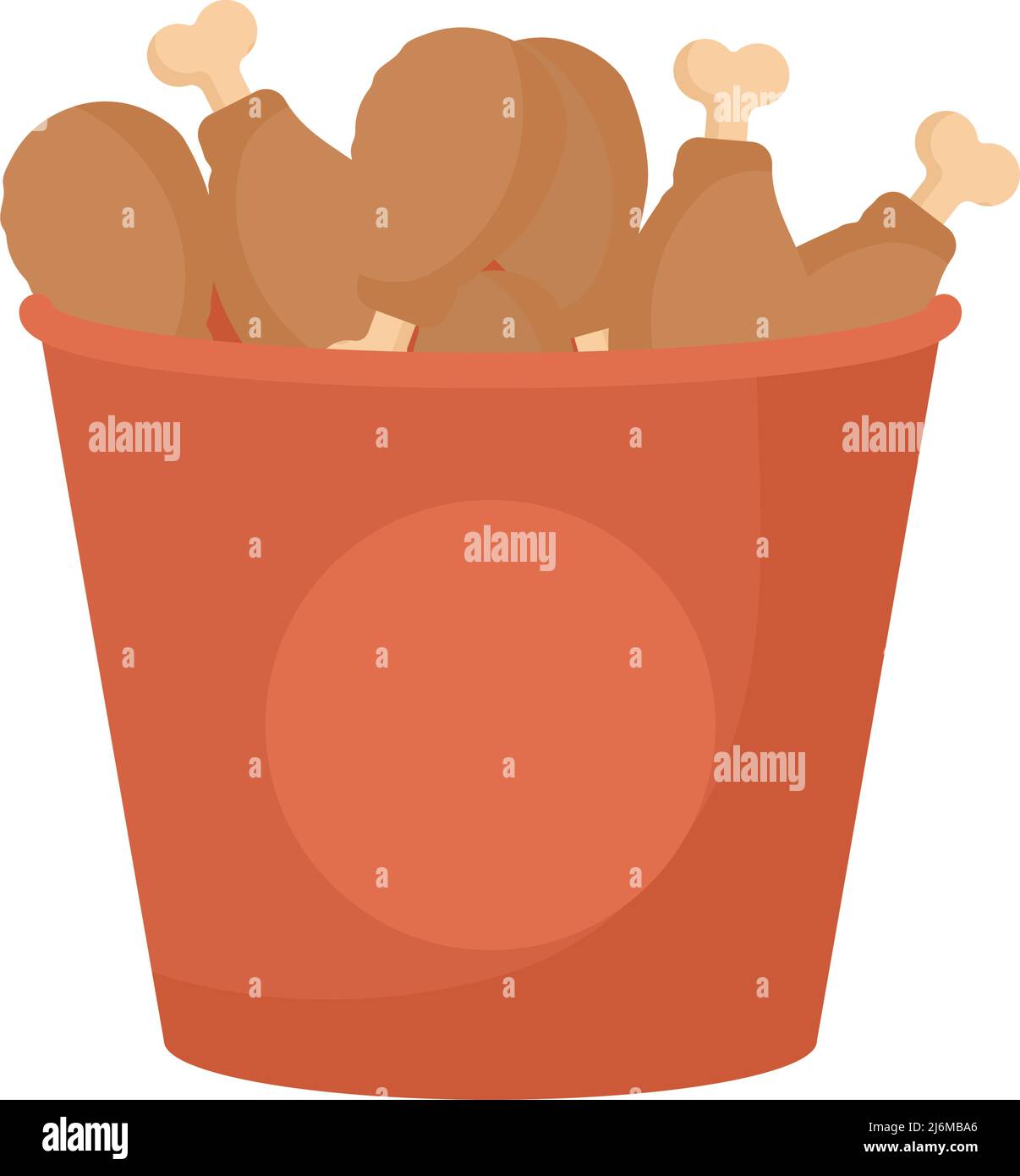 chicken bucket design Stock Vector Image & Art - Alamy
