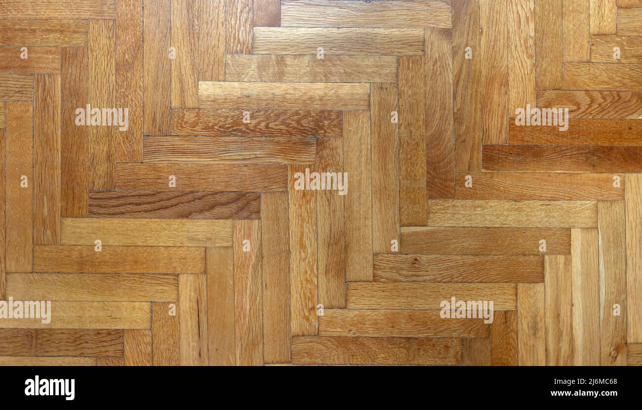 Herringbone natural parquet wood floor texture. Wooden oak flooring ...