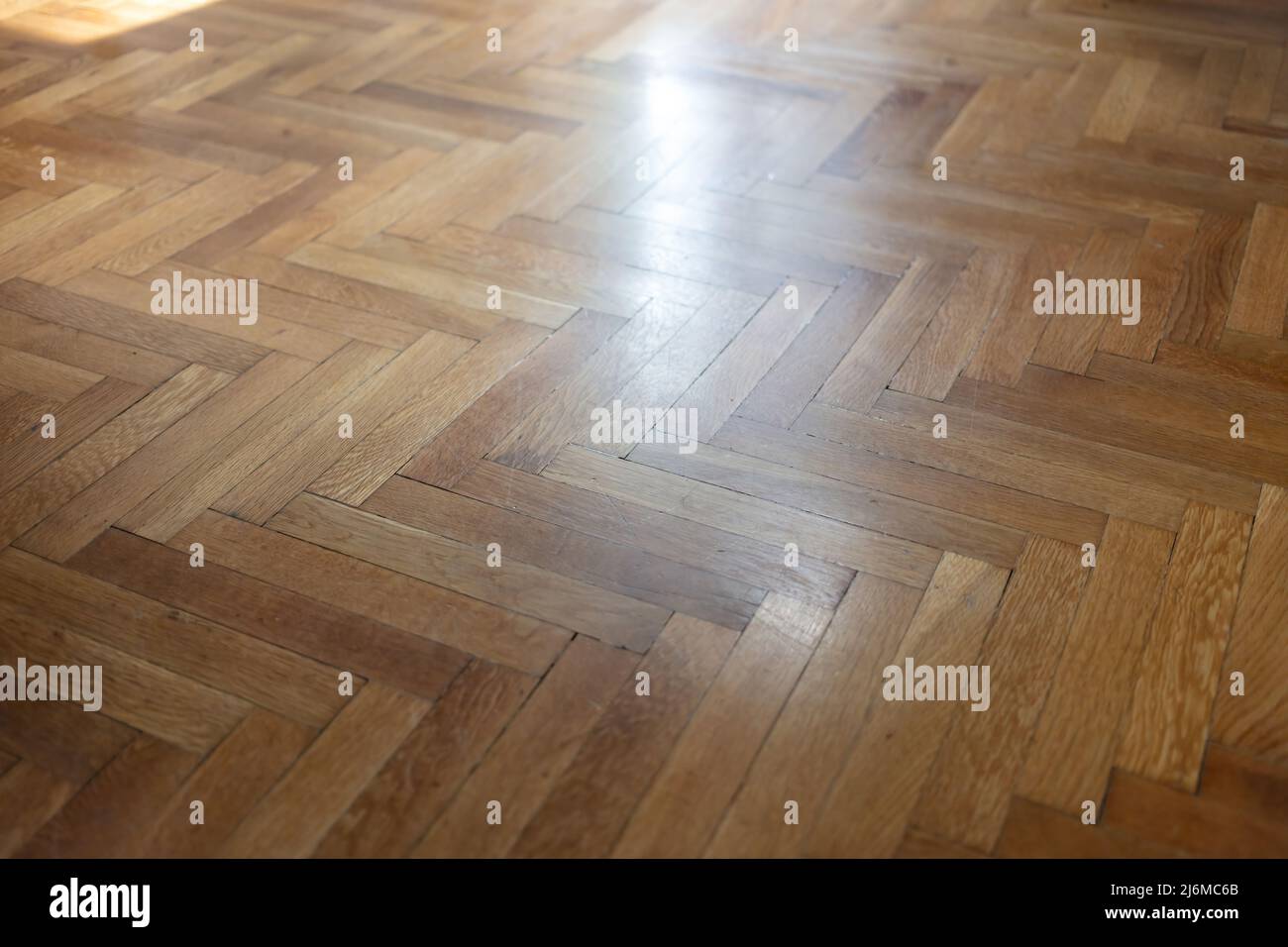 Herringbone natural parquet wood floor texture. Wooden oak flooring ...