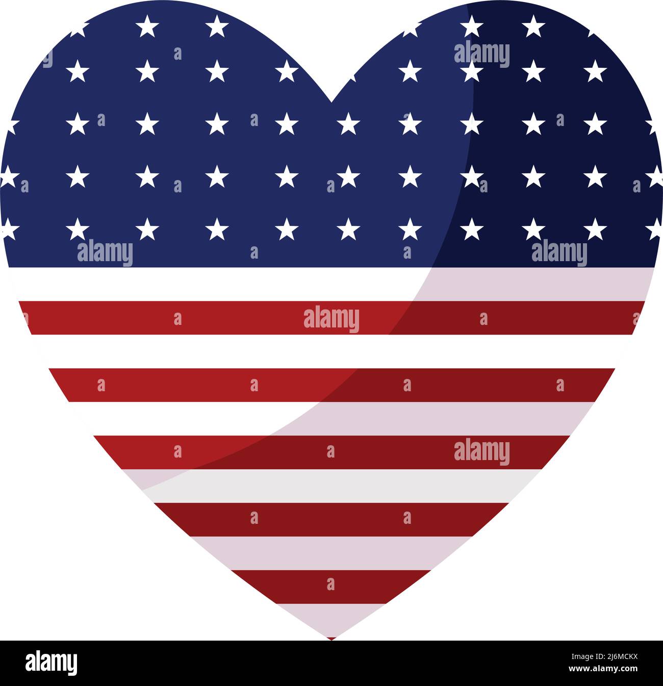 usa heart illustration Stock Vector Image & Art - Alamy