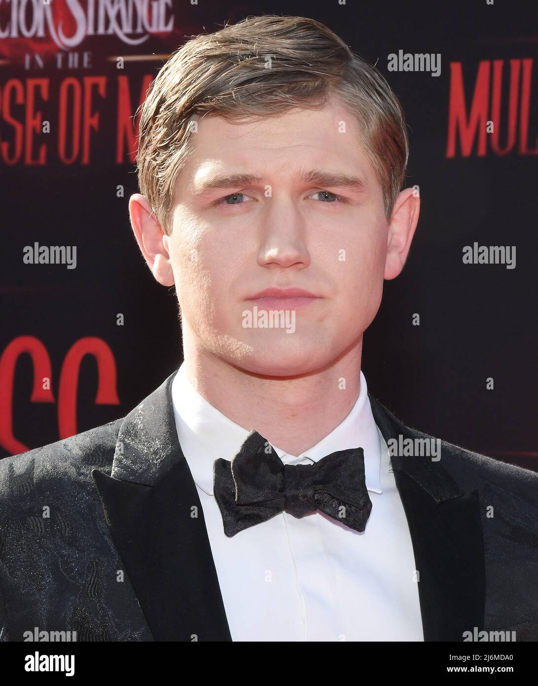 Los Angeles, USA. 02nd May, 2022. Adam Hugill arrives at the Marvel ...