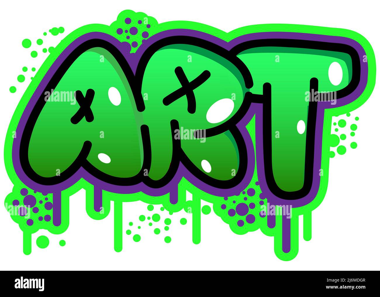 Artist of street art Stock Vector Images - Alamy