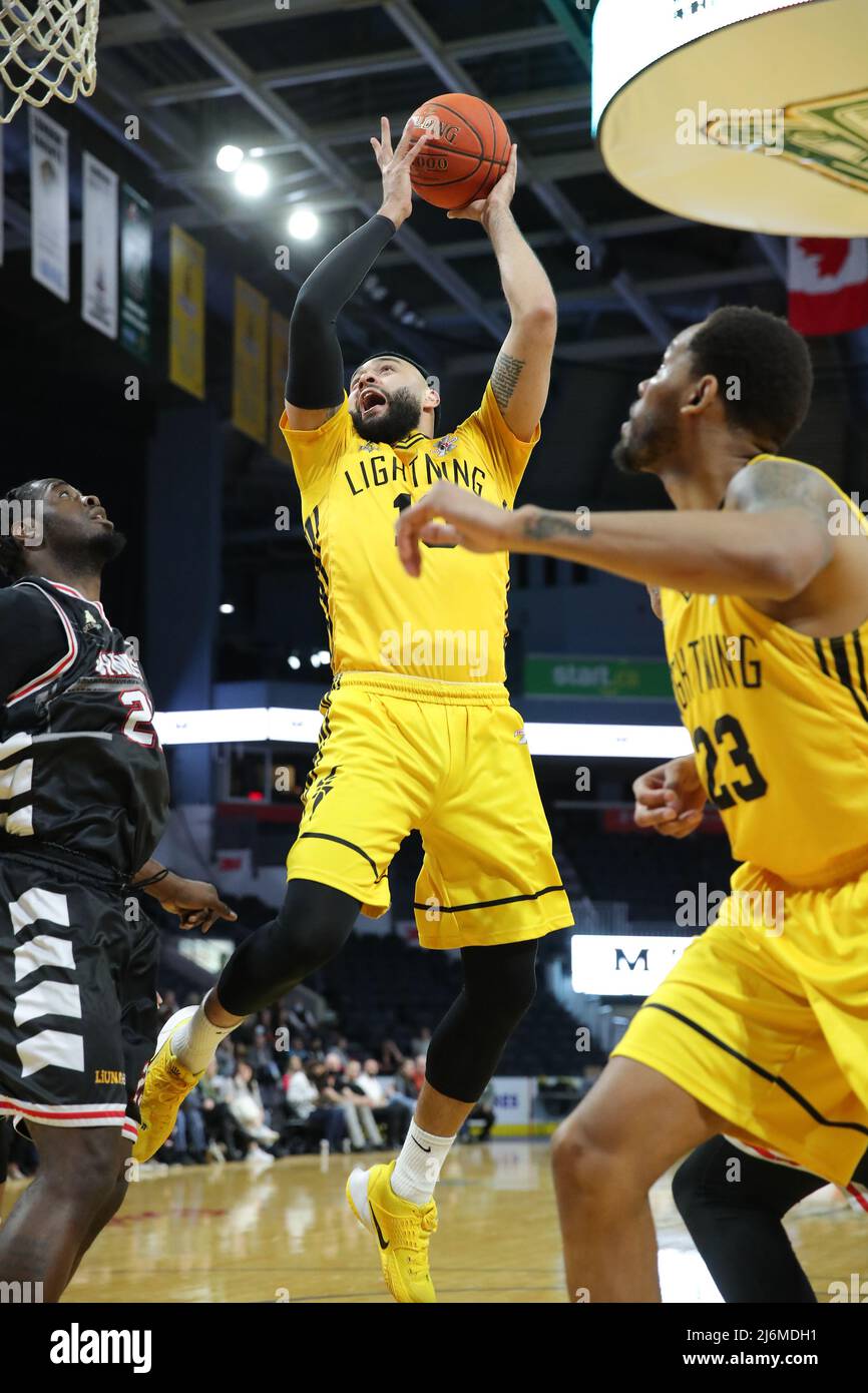 May 2nd 2022, London Ontario Canada. London Lightning Defeat the ...