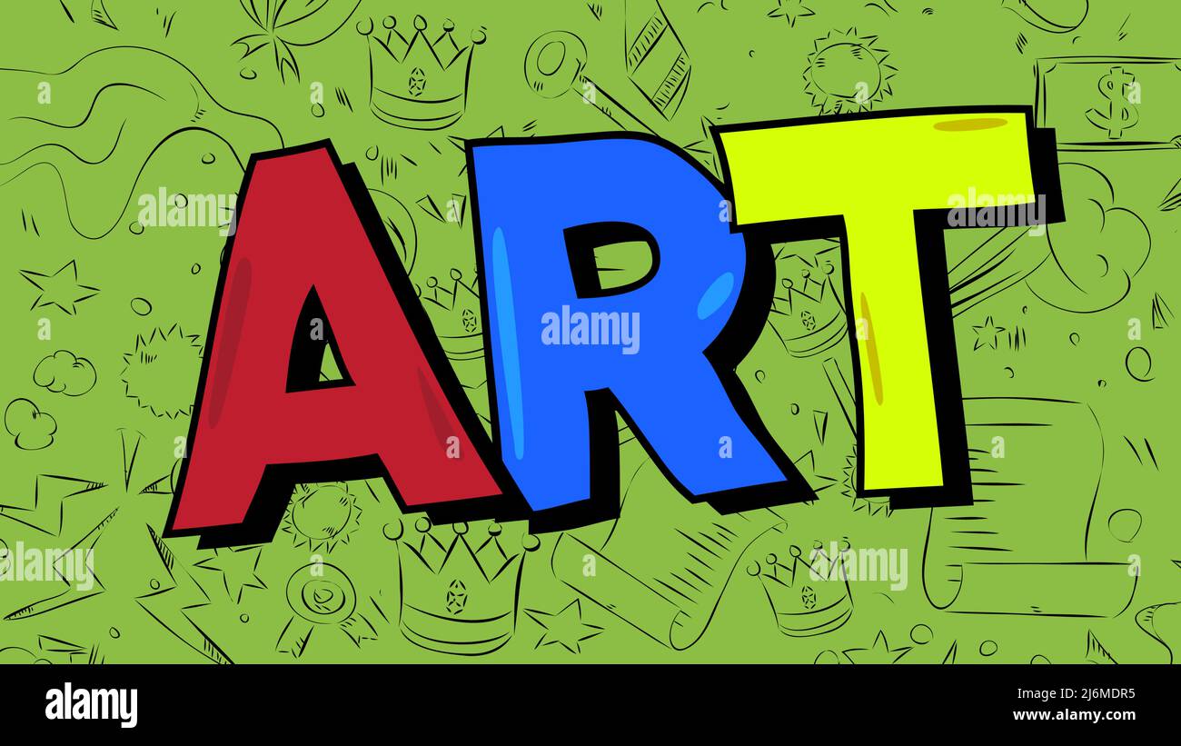 Activity in art Stock Vector Images - Alamy