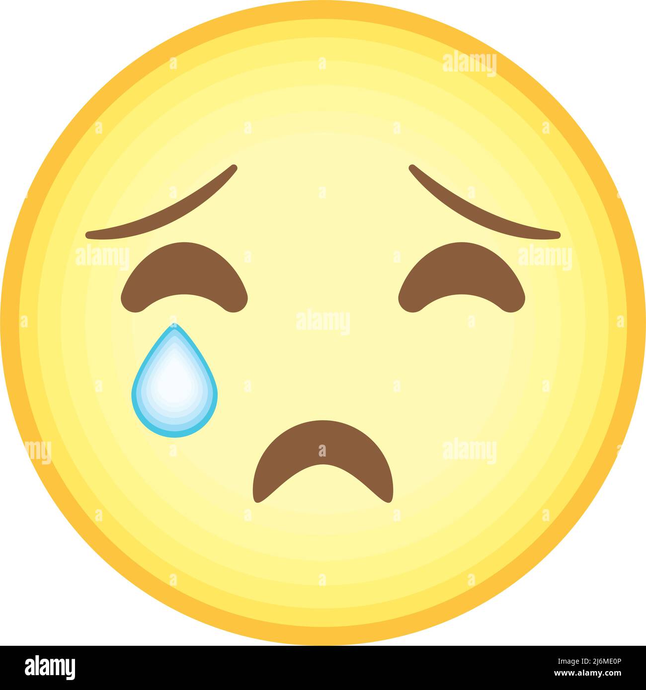 yellow crying emoji Stock Vector Image & Art - Alamy