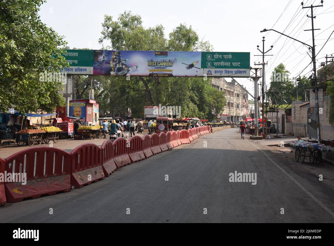Sarsaiya Ghat road near Chetna Chauraha. Kanpur, Uttar Pradesh, India ...