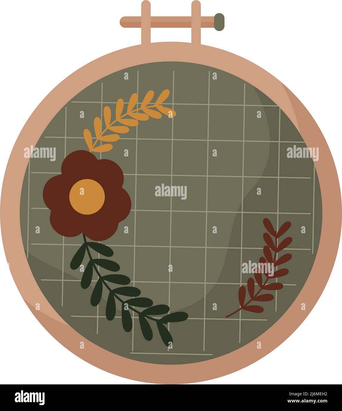 cute embroidery illustration Stock Vector Image & Art - Alamy