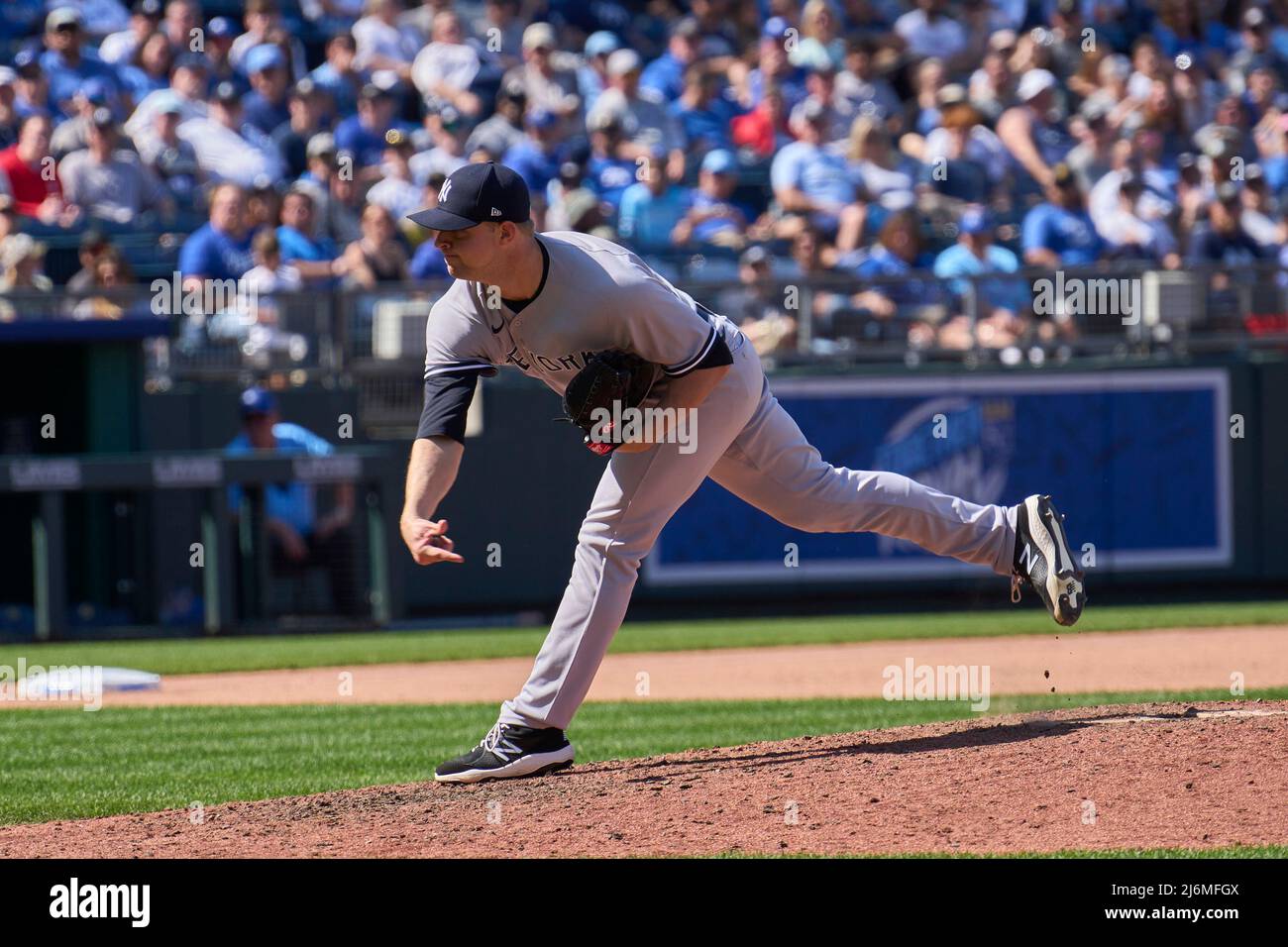 May 1 2022: New York pitcher Michael King (34) throws a pitch during ...