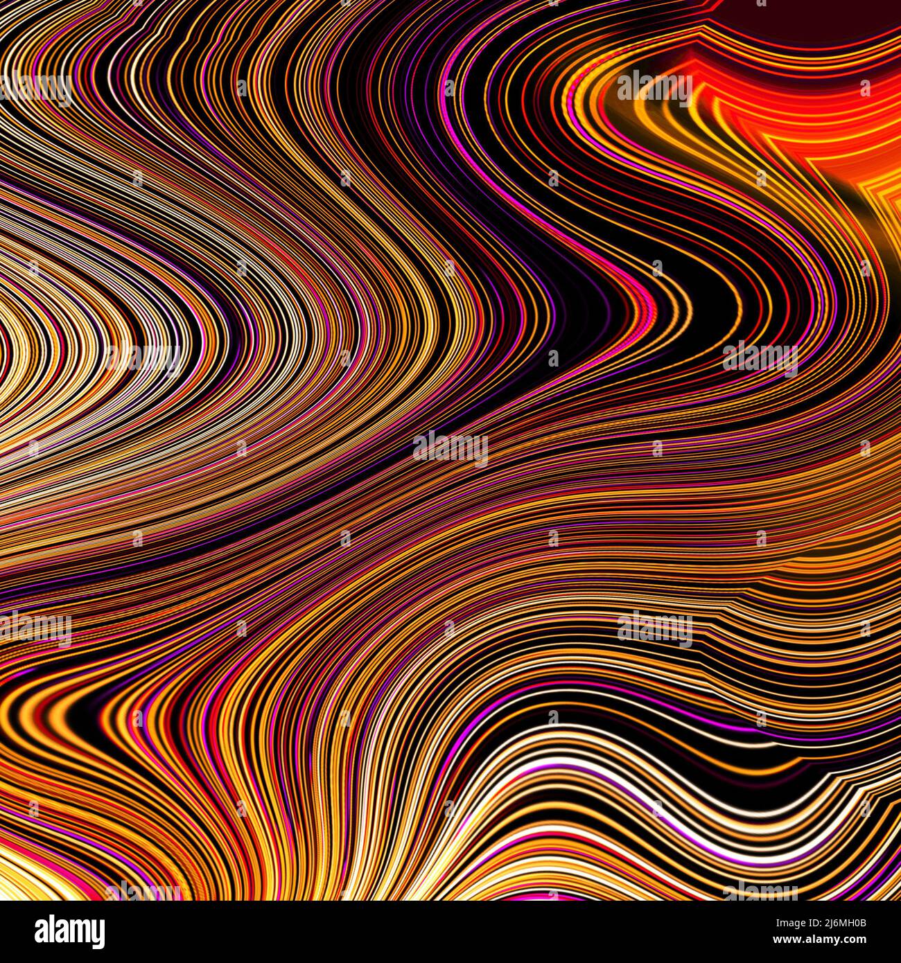 Abstract glowing wave pattern hi-res stock photography and images - Alamy