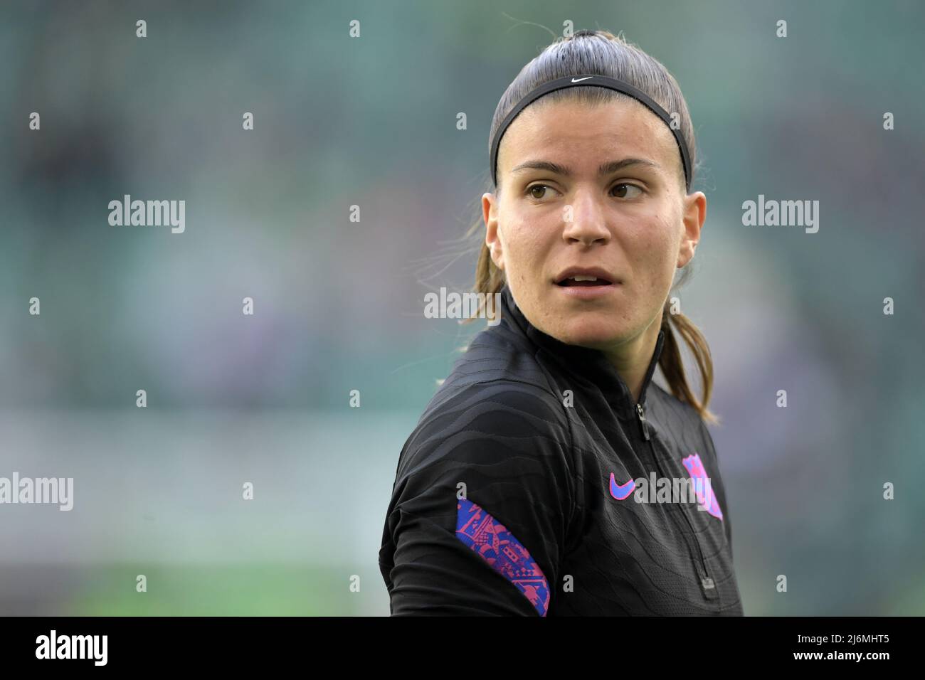 WOLFSBURG - FC Barcelona women goalkeeper Gemma Font during the Women's ...