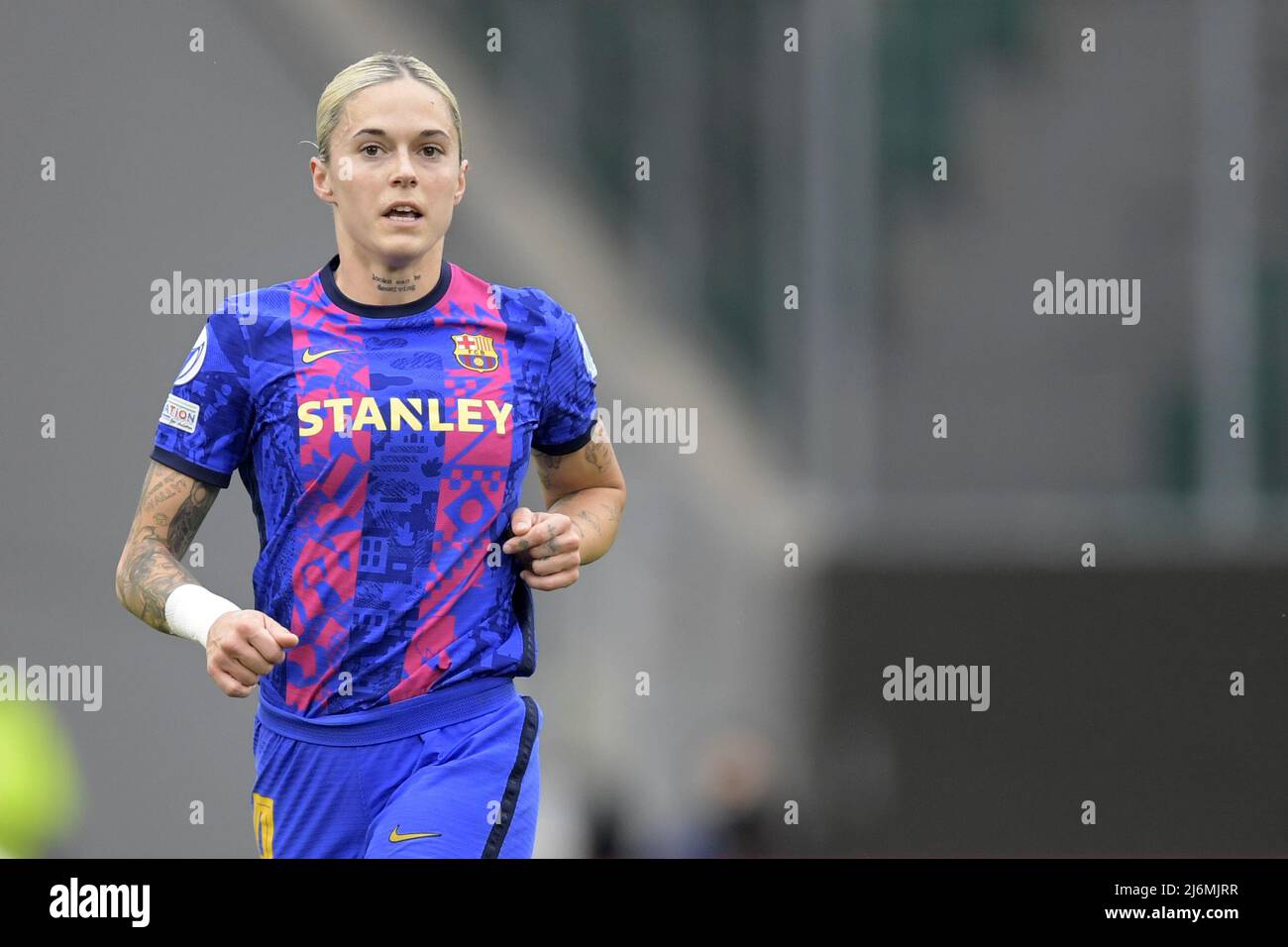 WOLFSBURG - Maria Pilar Leon of FC Barcelona women during the Women's ...