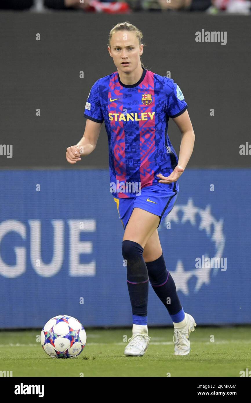 WOLFSBURG - Caroline Graham Hansen of FC Barcelona women during the ...