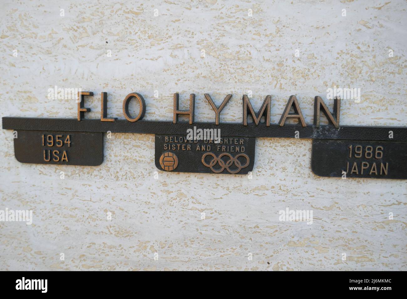 Inglewood, California, USA 29th April 2022 Volleyball Player Flo Hyman ...