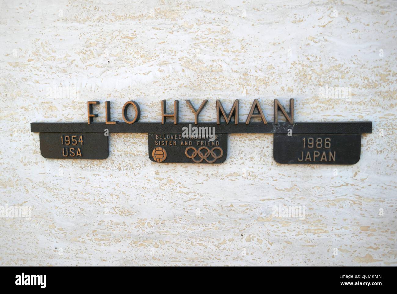 Inglewood, California, USA 29th April 2022 Volleyball Player Flo Hyman ...