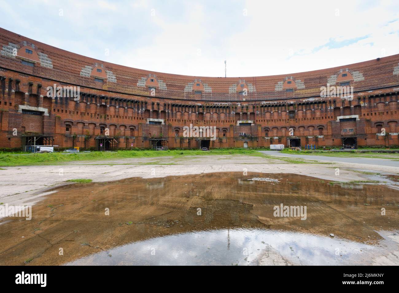 Inner courtyardof the Nuremberg Rally ground, Nürnberg, Bavaria Stock ...