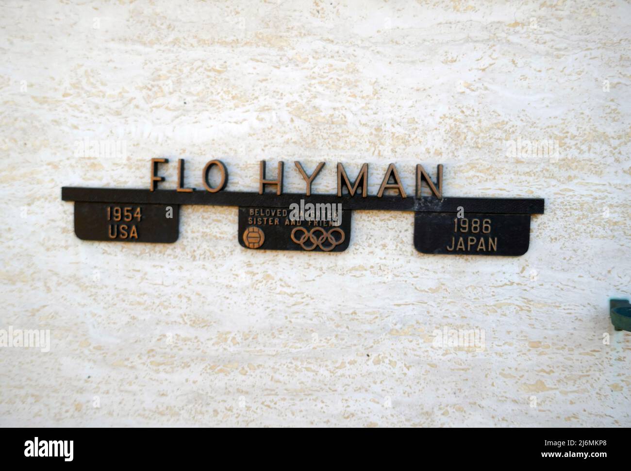 Inglewood, California, USA 29th April 2022 Volleyball Player Flo Hyman ...