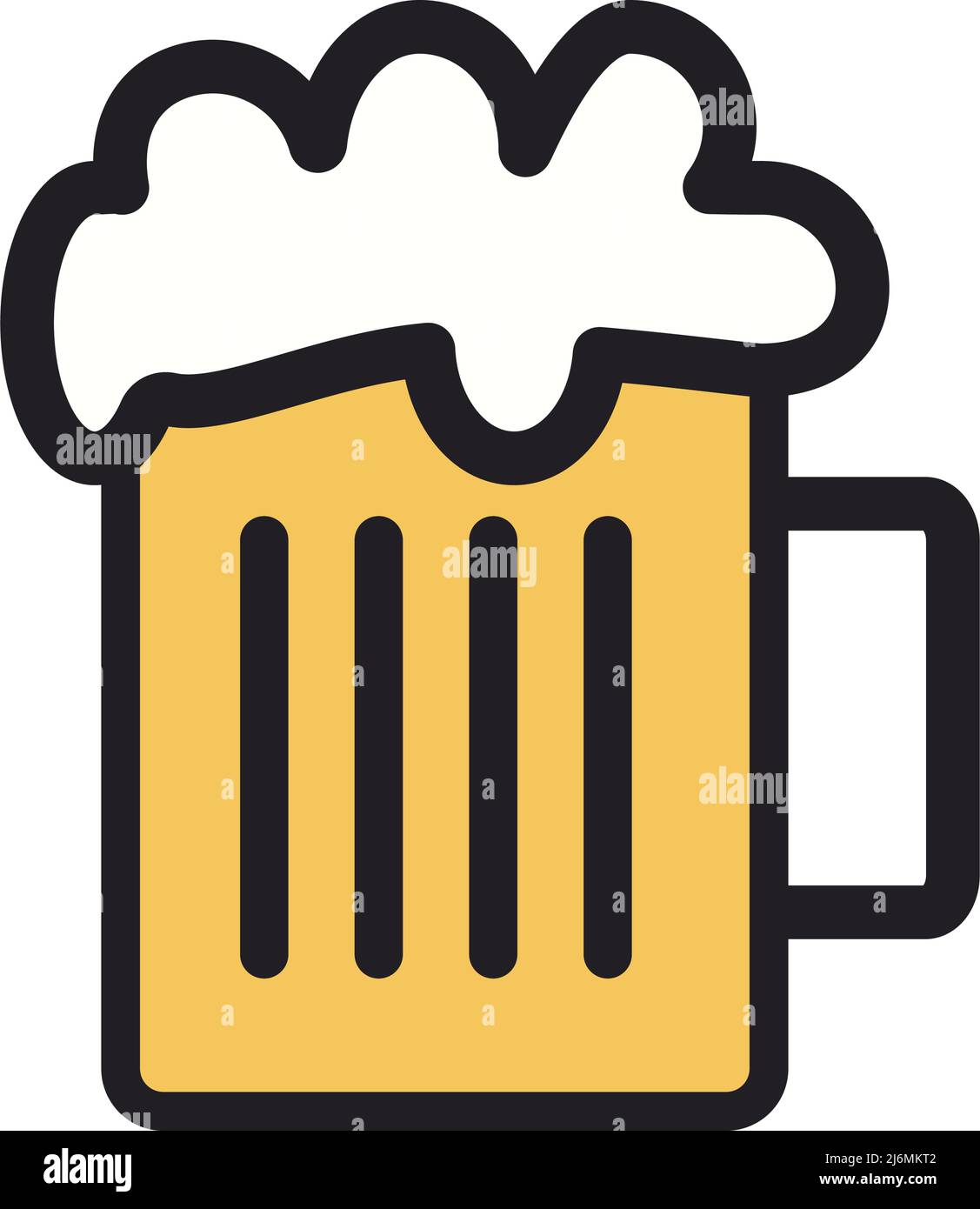 Beer icon. Alcohol and liquor. Editable vector Stock Vector Image & Art ...
