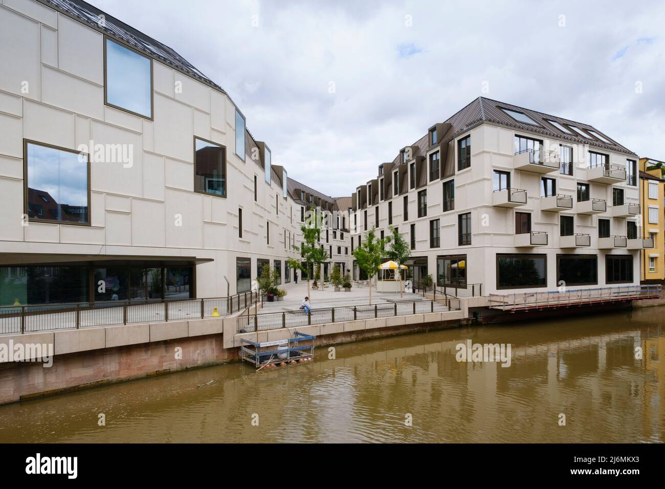 Museum for future, German museum, Nuremberg Stock Photo - Alamy