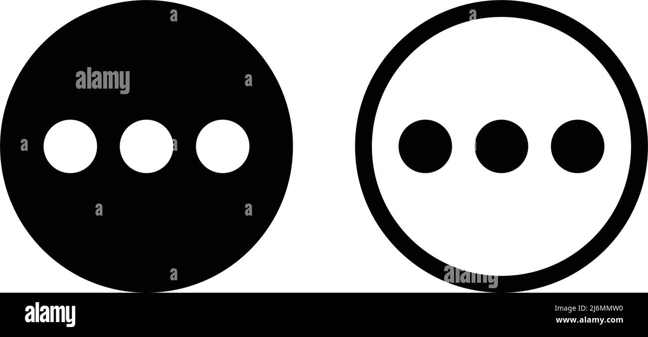 A set of icons for detail buttons. Web ui. vector Stock Vector Image ...