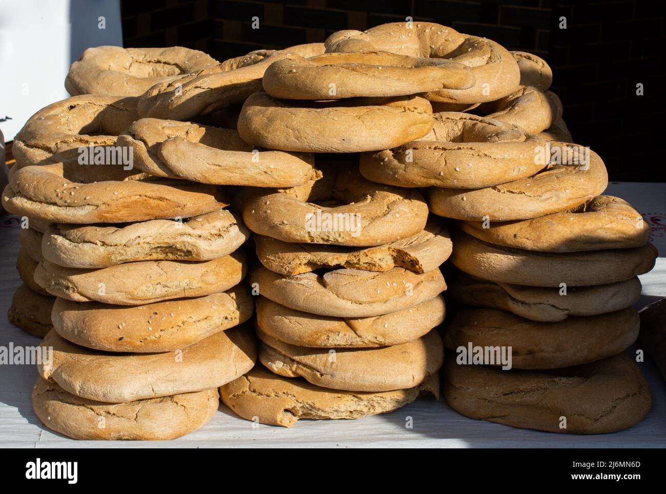 Traditional turkish bread hi-res stock photography and images - Alamy