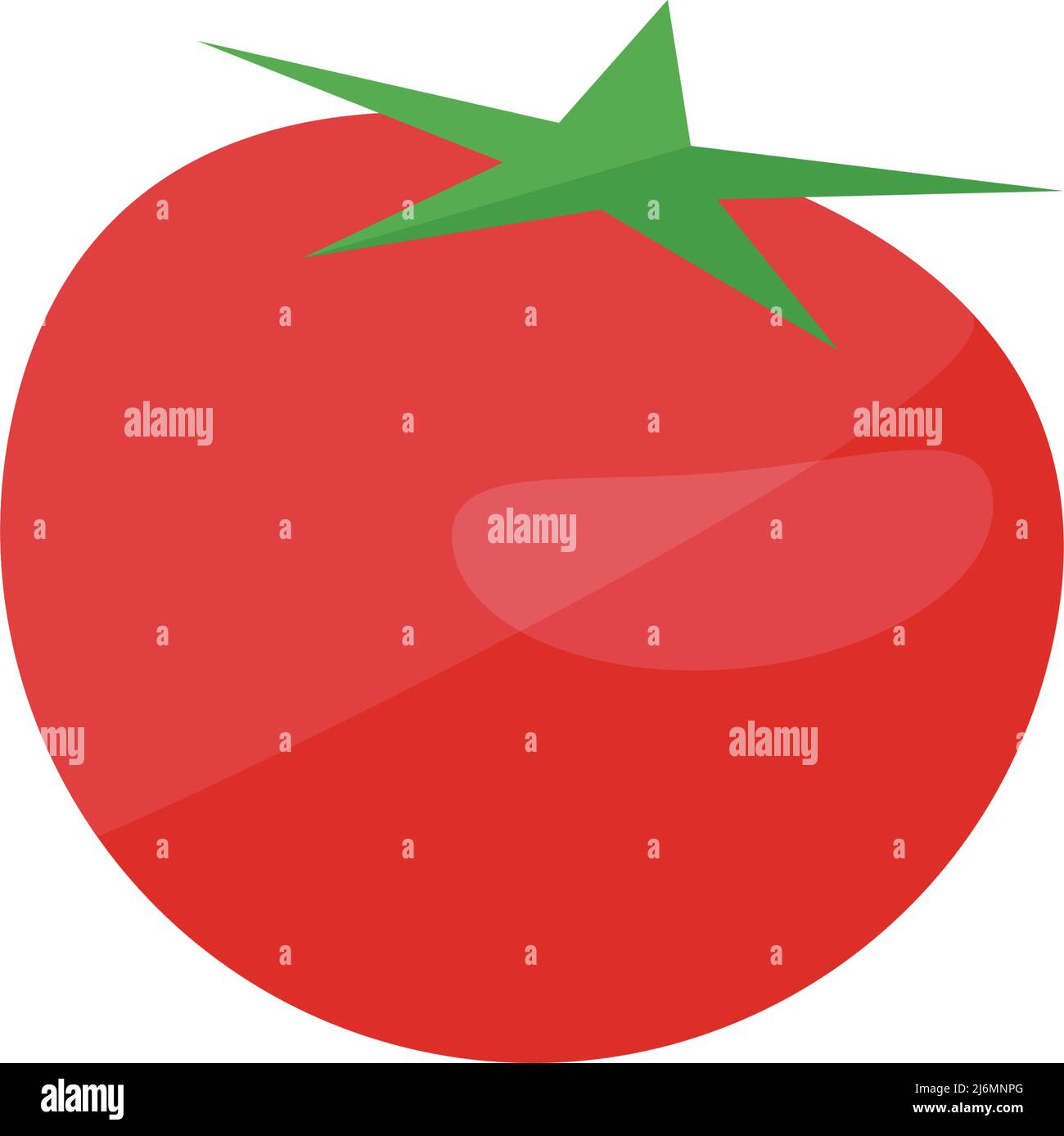 An icon of a fresh tomato. Vegetable icon. Editable vector Stock Vector ...