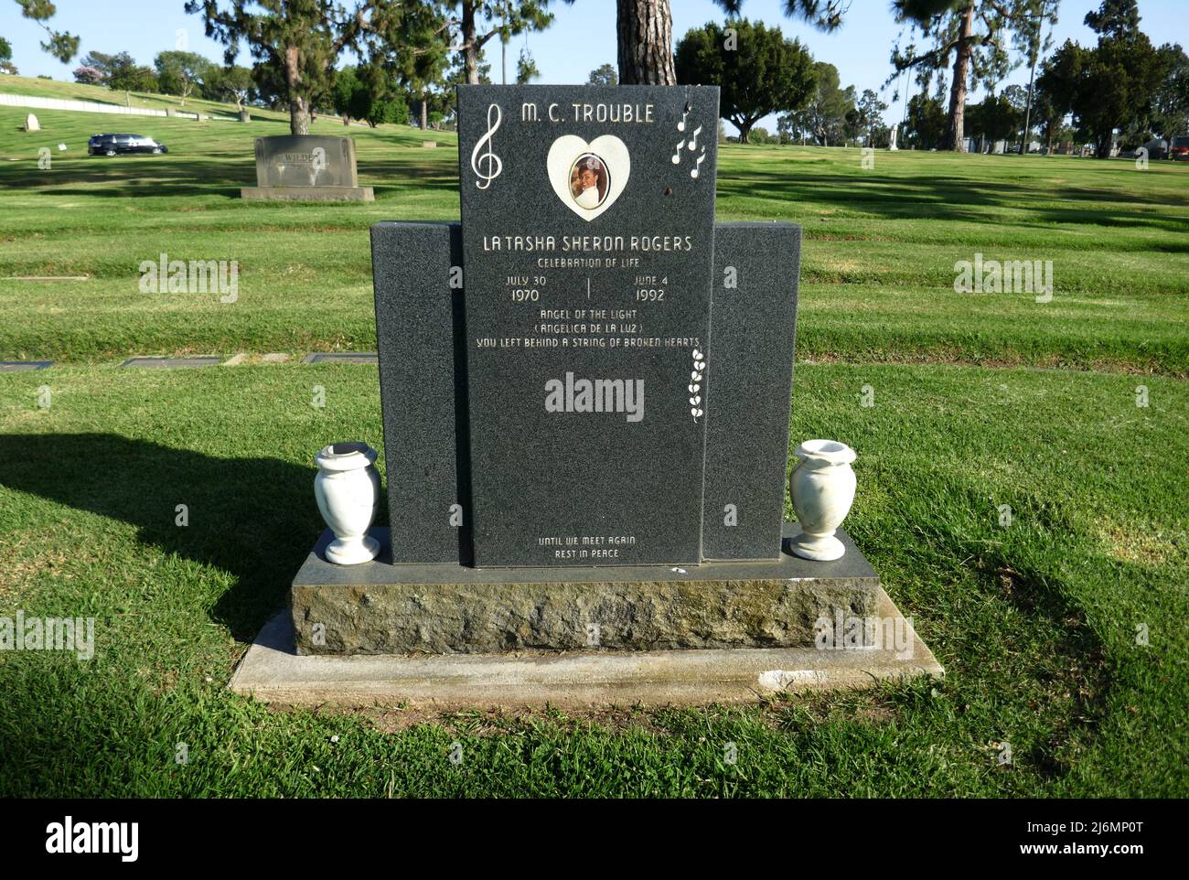 Inglewood, California, USA 29th April 2022 Rapper LaTasha Sheron Rogers ...