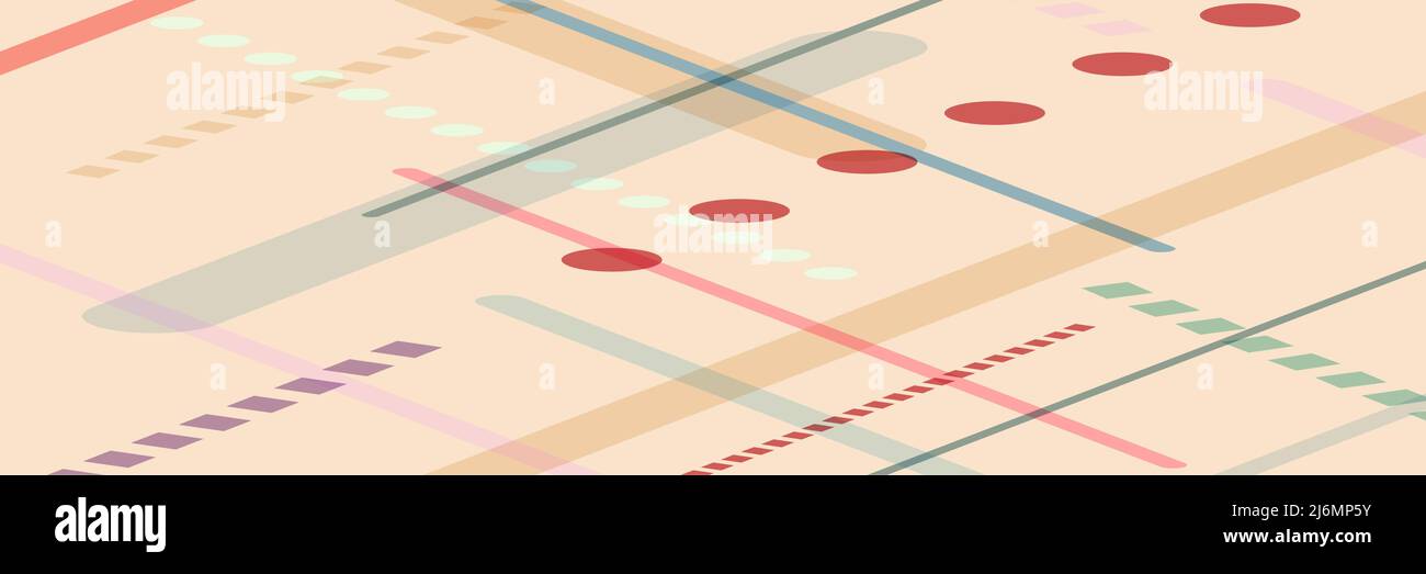 Abstract color pattern with different geometric shapes. Illustration ...