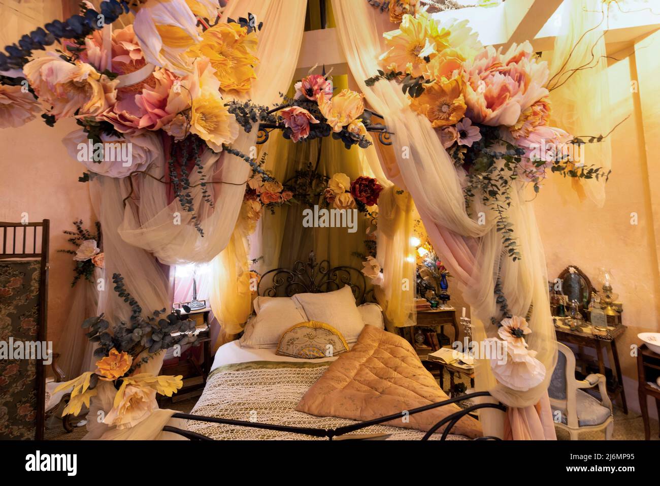 Items are displayed inside the Moulin Rouge windmill on May 2, 2022 in ...