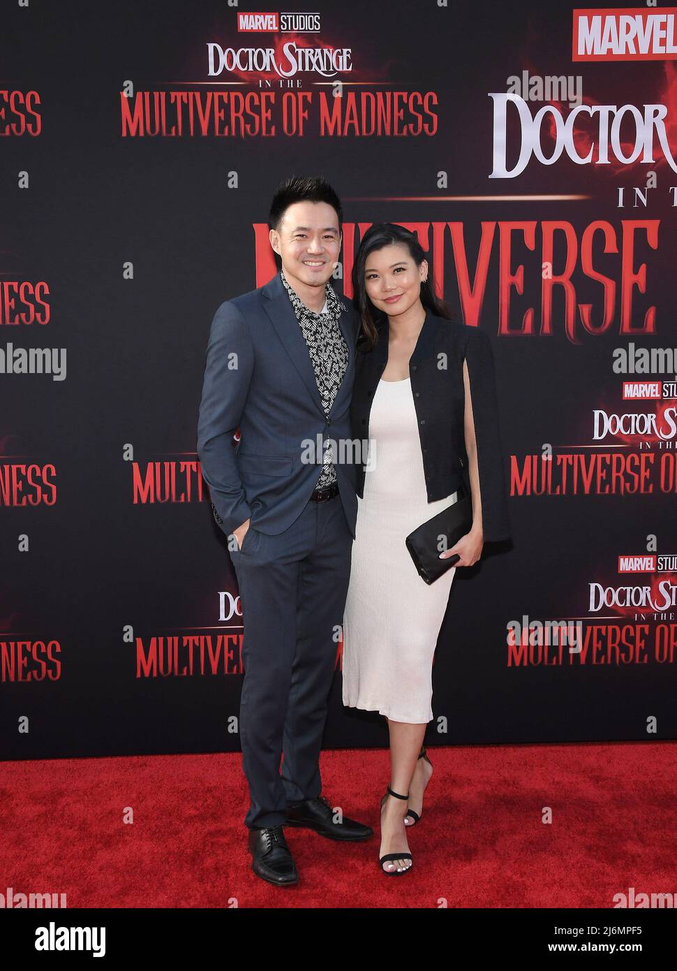 Los Angeles, USA. 02nd May, 2022. (L-R) Philip Wang of Wong Fu Productions and Helen Wu of Asian ...