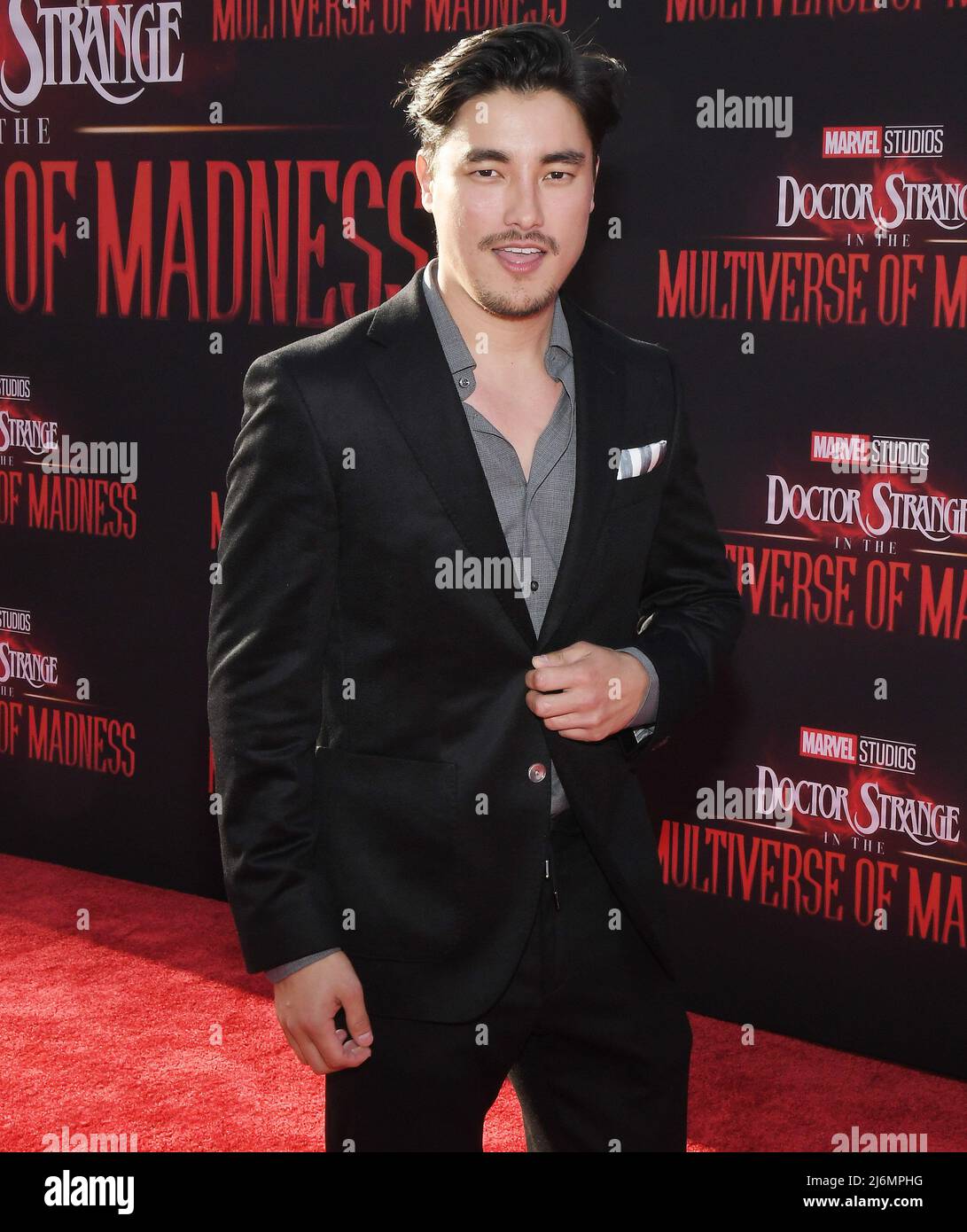 Los Angeles, USA. 02nd May, 2022. Remy Hii arrives at the Marvel ...