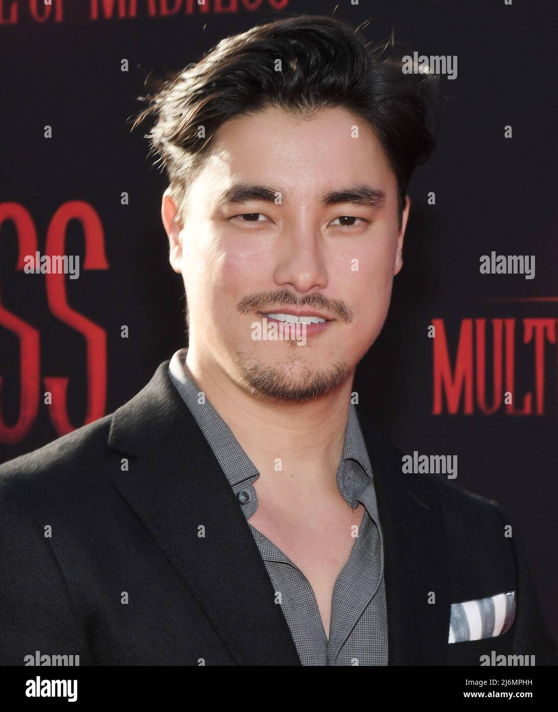 Los Angeles, USA. 02nd May, 2022. Remy Hii arrives at the Marvel ...