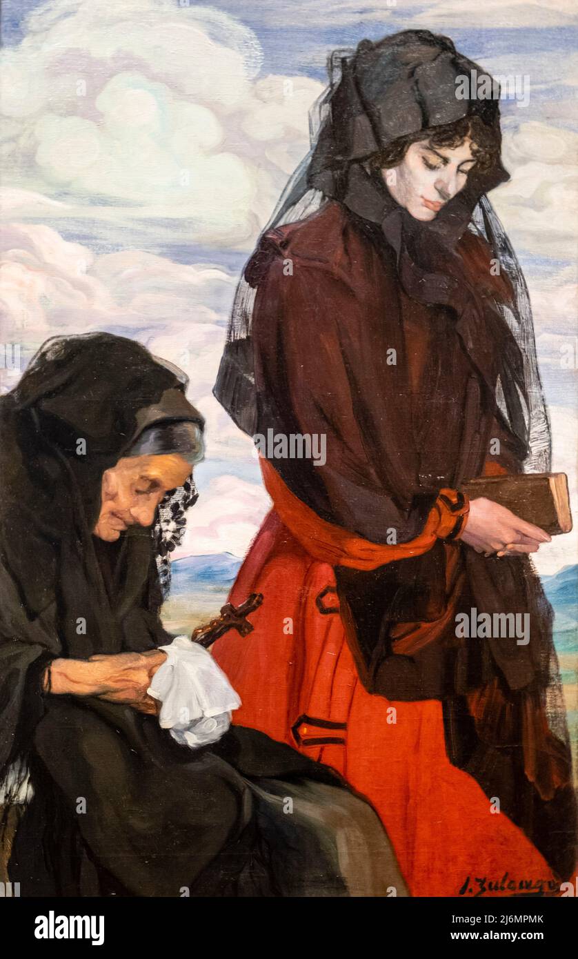 Painting ignacio zuloaga zuloaga museum hi-res stock photography and ...
