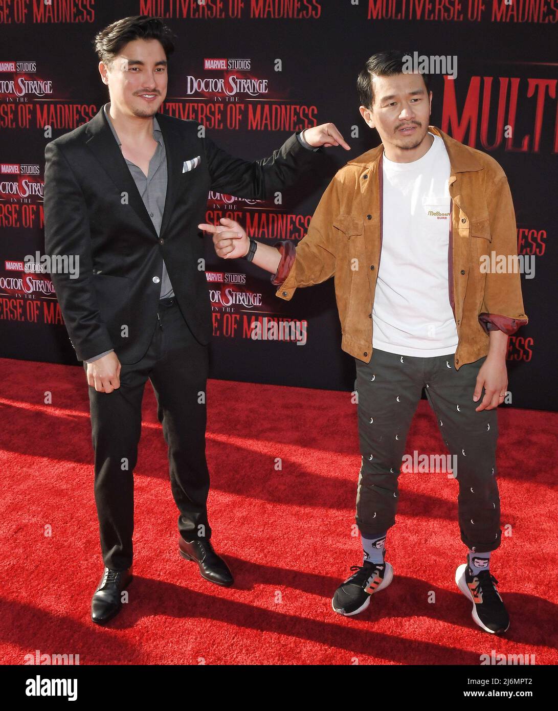Los Angeles, USA. 02nd May, 2022. (L-R) Remy Hii and Ronny Chieng at ...