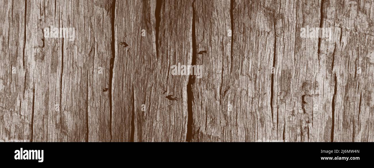 effect of the structure of wood, boards. Vector pattern for texture ...