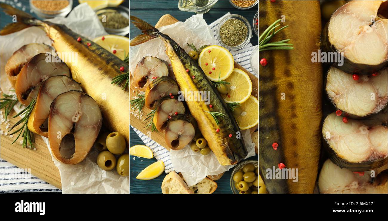 Hot smoked mackerel scomber hi-res stock photography and images - Alamy