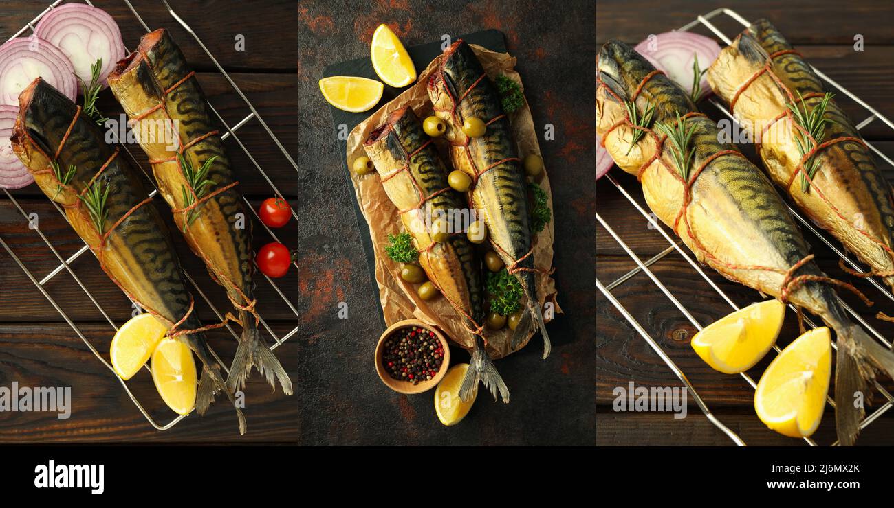 Hot smoked mackerel scomber hi-res stock photography and images - Alamy