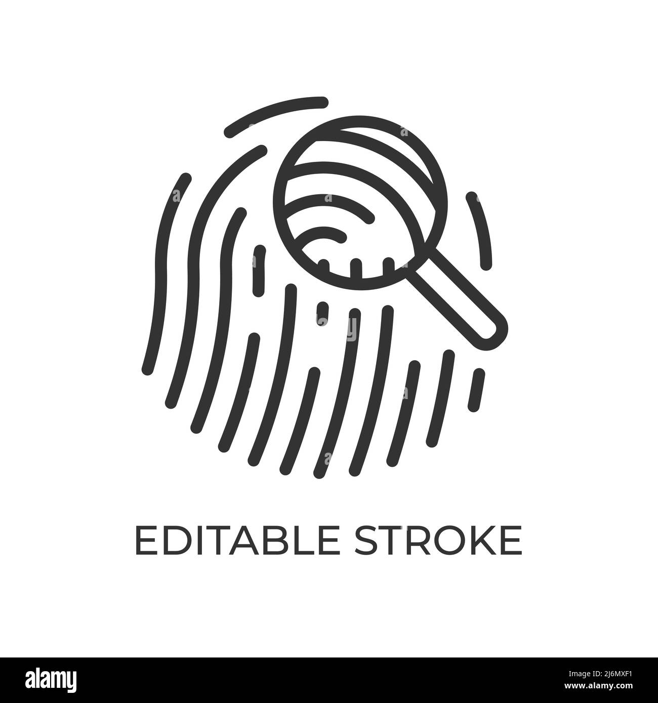 Evidence fingerprint. Proof left behind by criminals. Traces of a crime ...