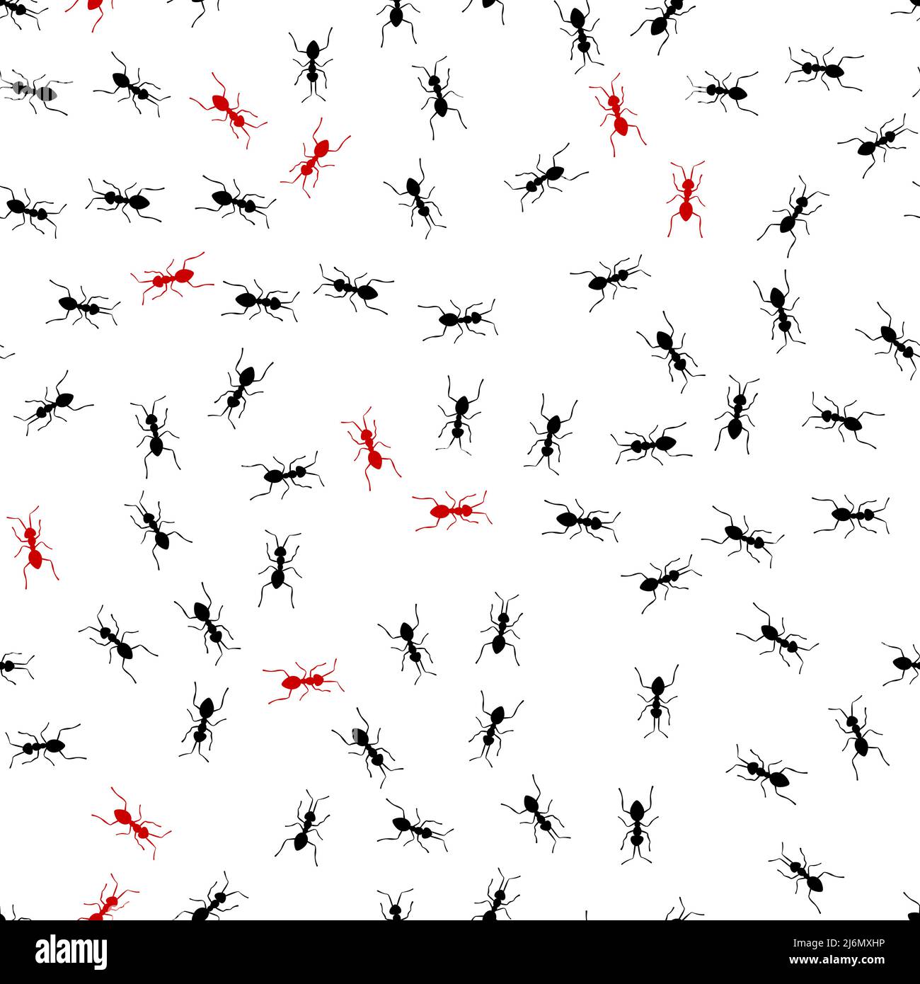Vector Ants Seamless Pattern Stock Vector Image & Art - Alamy