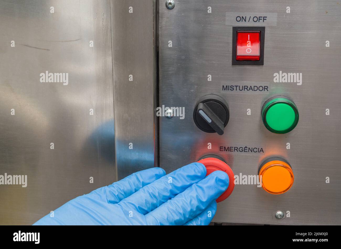 Emergency stop fuel system hi-res stock photography and images - Alamy