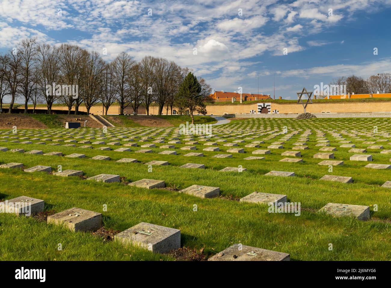 Small fortress and memorial to victims 2nd World War, Terezin, Northern ...