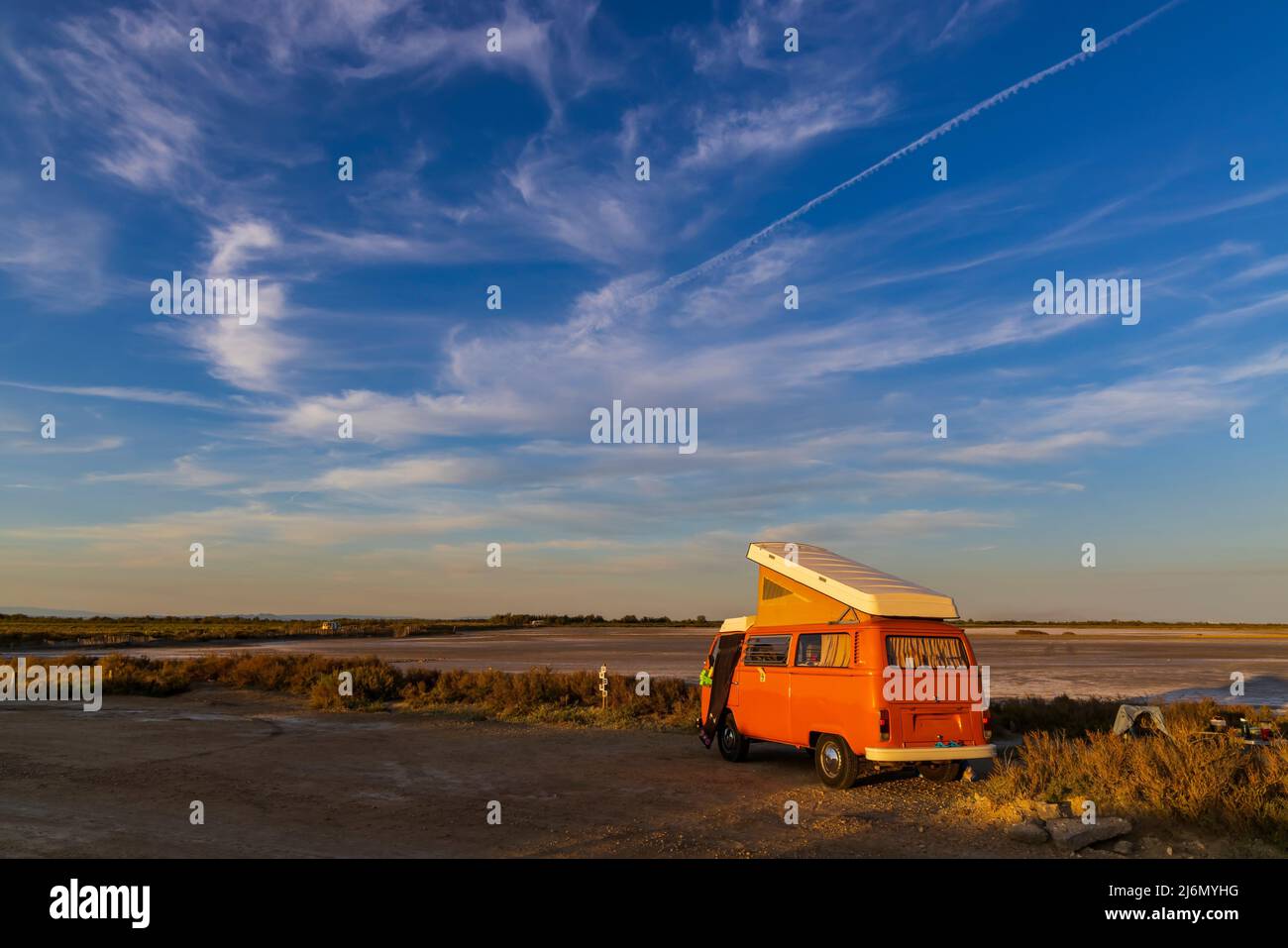 Southern france camper van hi-res stock photography and images - Alamy