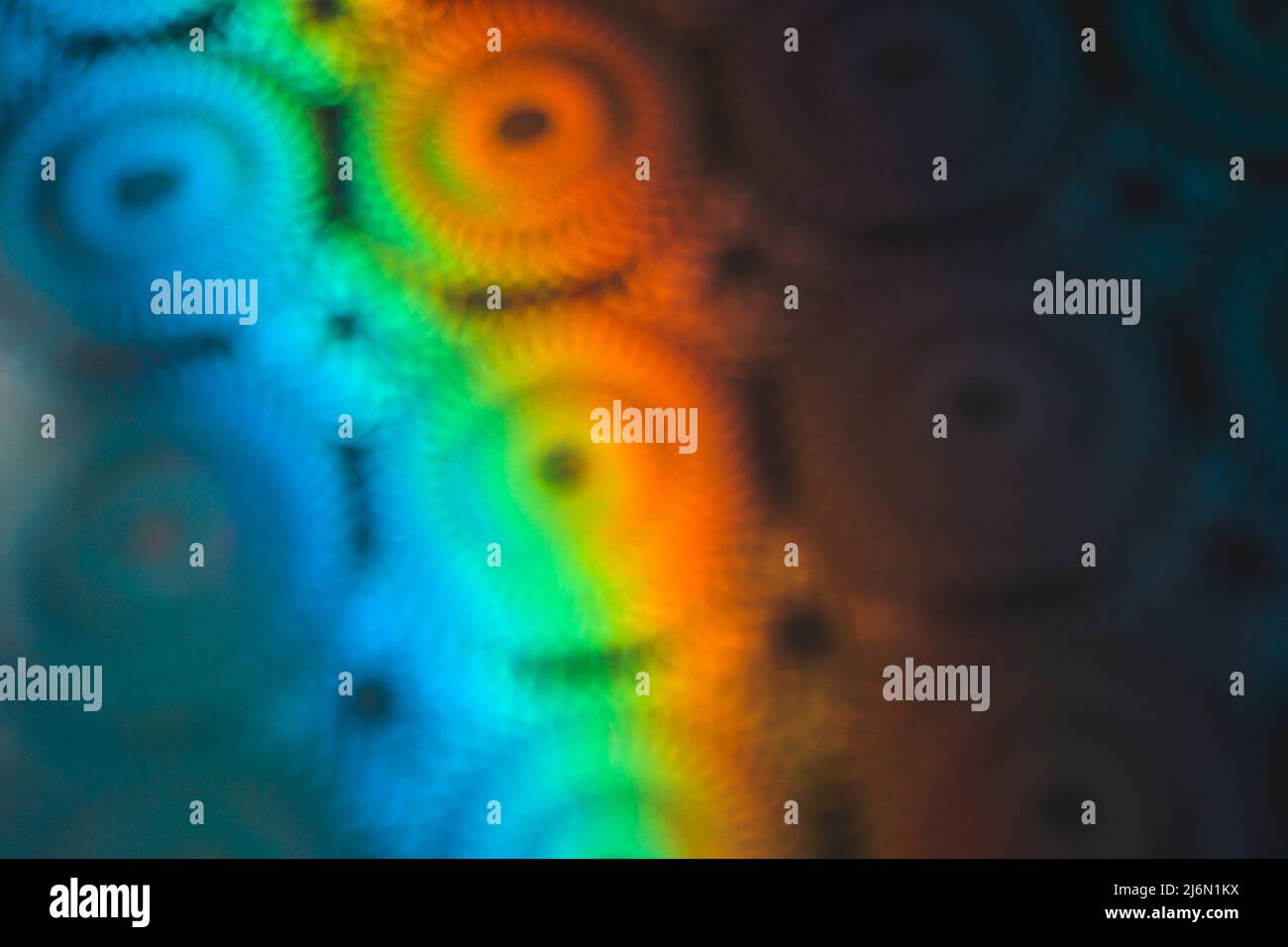 Abstract and pattern background in intense rainbow light colors in ...