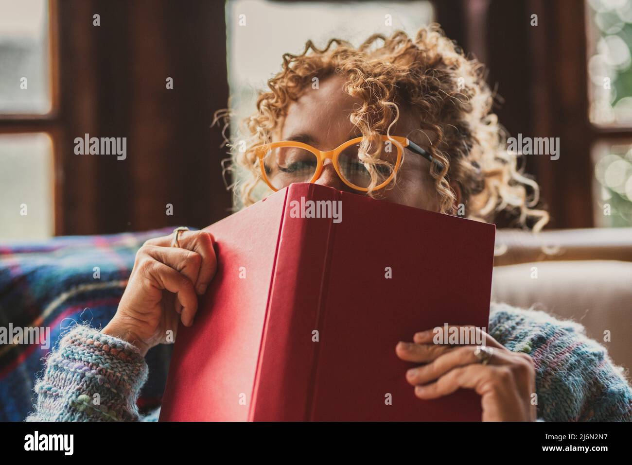 Taking book hi-res stock photography and images - Alamy