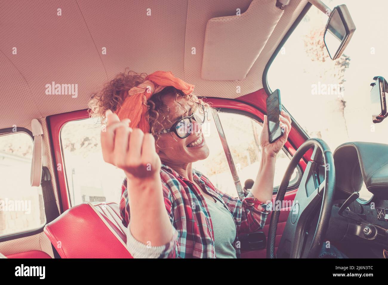 Dancing with a female passenger hi-res stock photography and images - Alamy
