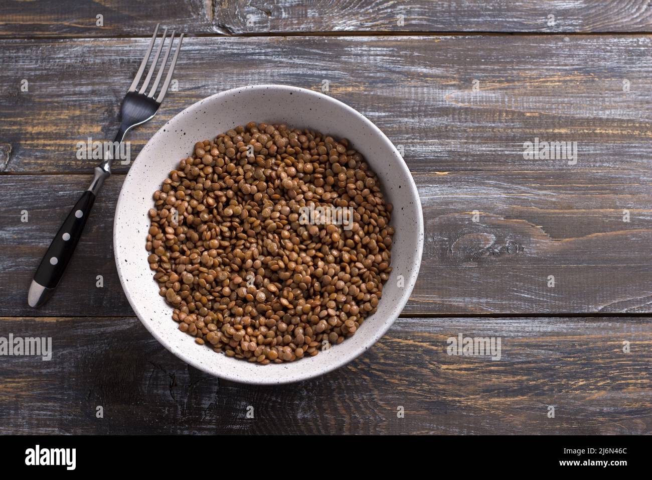 Simple dish cooked lentils hi-res stock photography and images - Alamy