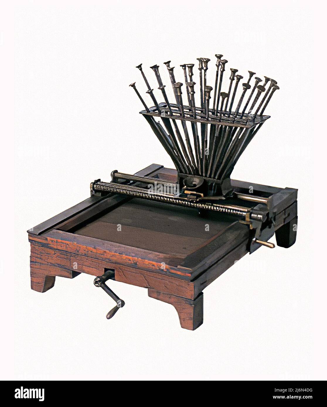 Typewriter, 1575. The Italian typographer and publisher Francesco ...