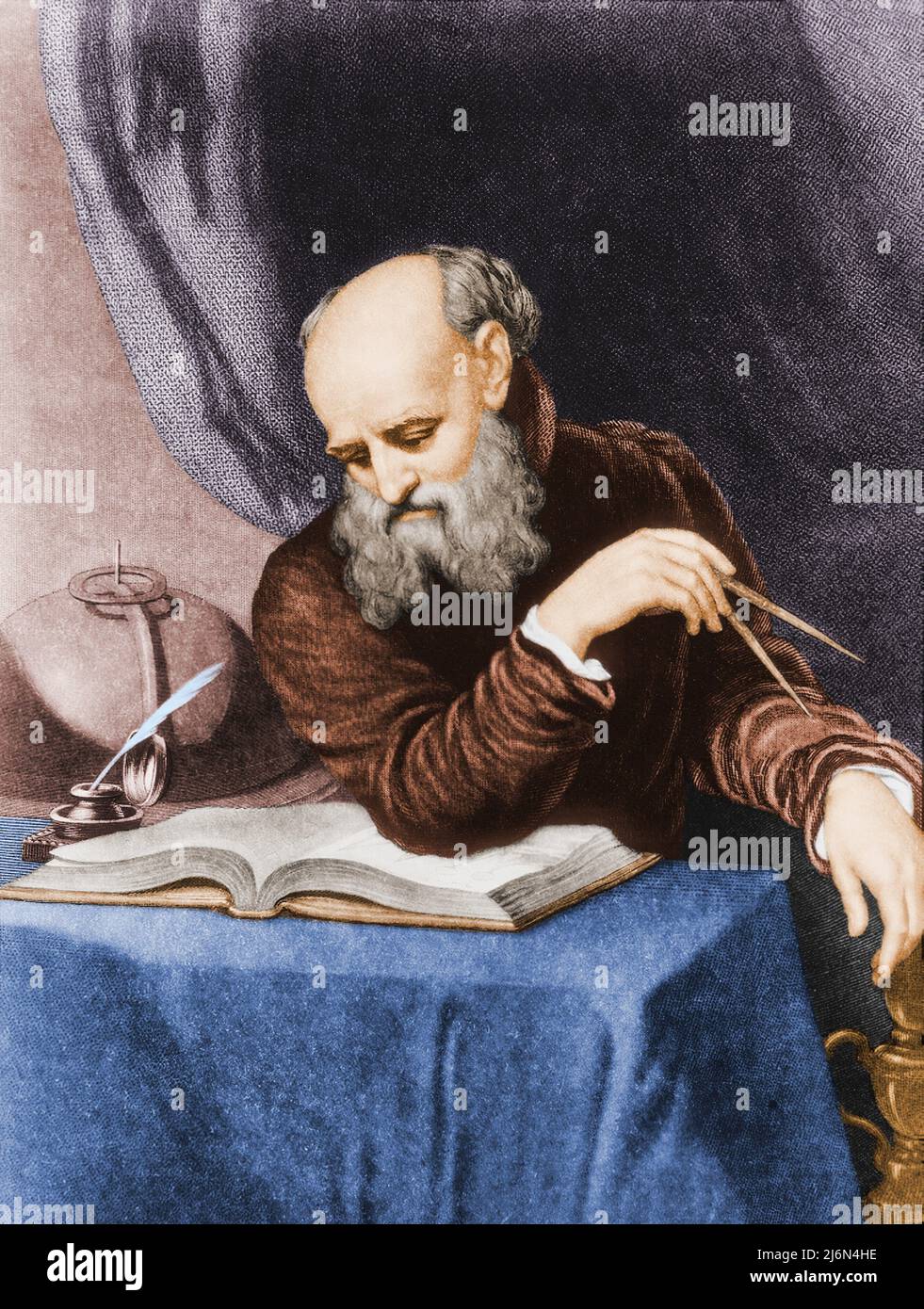 19th century man engraving hi-res stock photography and images - Alamy