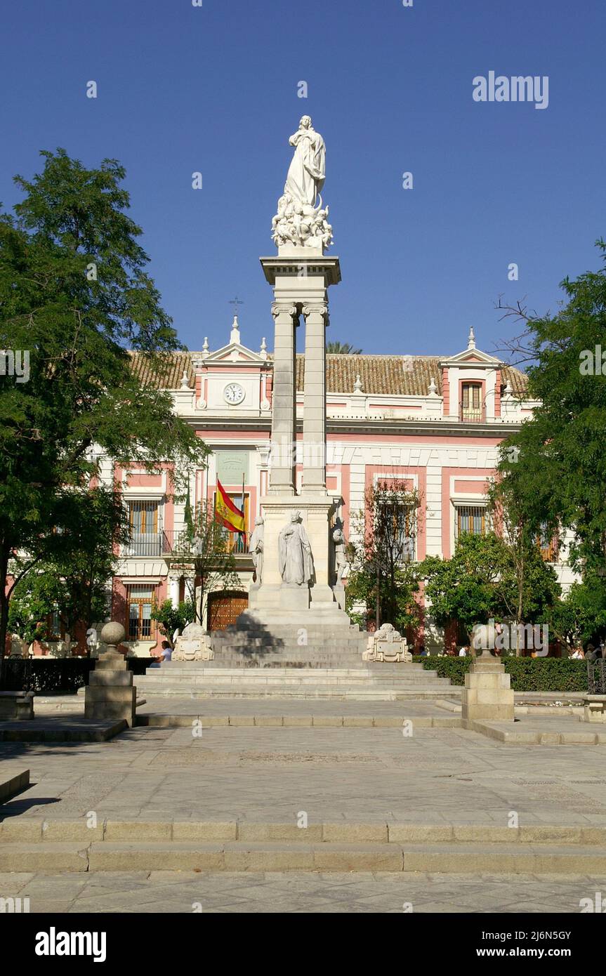 Seville virgin mary immaculate conception hi-res stock photography and ...