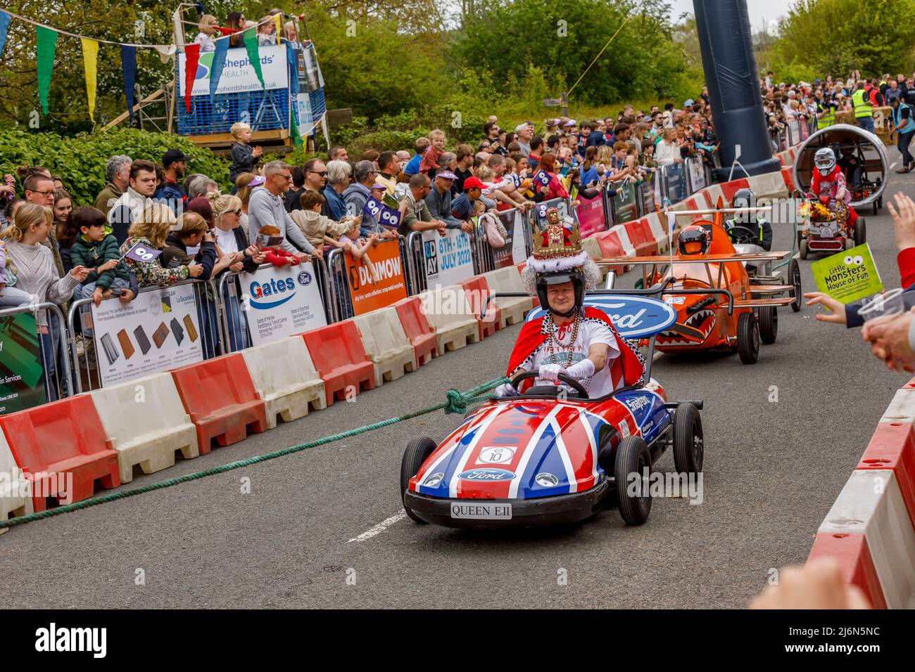 Great Dunmow Soap Box Race 2022 Stock Photo - Alamy