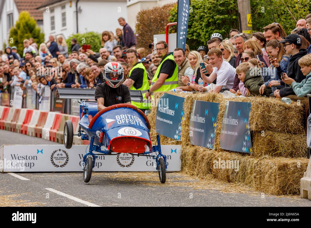 Great Dunmow Soap Box Race 2022 Stock Photo - Alamy
